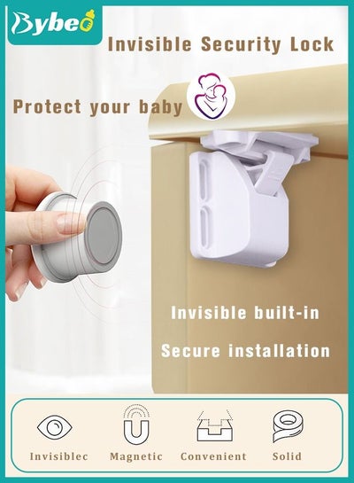 Baby Safety Magnetic Cabinet Lock for Cabinets and Drawers Child ...