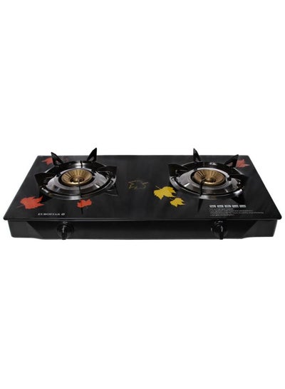 2-Burner Glass Top Gas Stove EGS2G-C14 Black price in UAE | Noon UAE ...