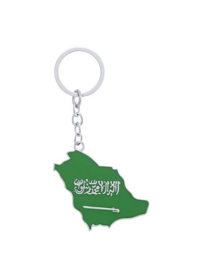 Zinc Kingdom Of Saudi Arabia Flag Keychain price in Saudi Arabia | Noon ...