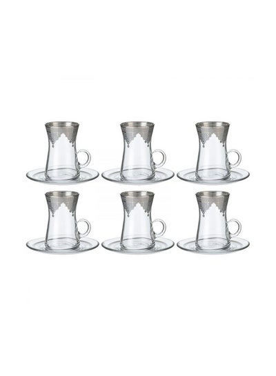 12-Piece Tea Set Silver price in Saudi Arabia | Noon Saudi Arabia | kanbkam