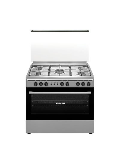 5-Hob Gas Cooker U9062FS U9062FS silver/black price in UAE | Noon UAE ...