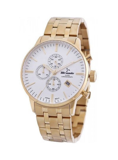 Men's Chronograph Display Stainless Steel Strap Watch T6102-GBGW price ...