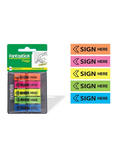 Sign Here Flags Orange/Pink/Yellow price in UAE | Noon UAE | kanbkam