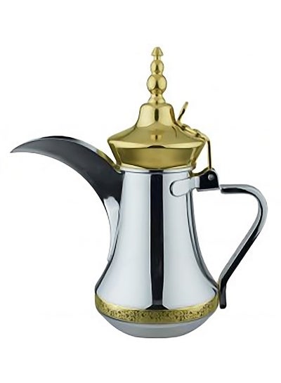 Stainless Steel Dallah Pot Gold/Silver 26ounce price in Saudi Arabia ...