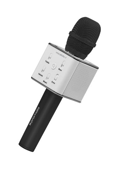 سعر ميكروفون للكاريوكي مع مكبر صوت مزدوج مدمج VOCALMIC-1.BLACK أسود فى ...
