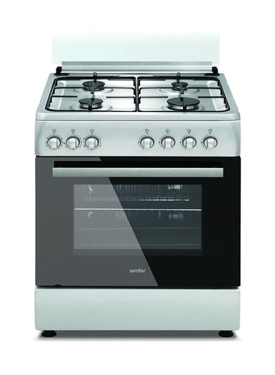 4 Burner Gas Cooking Range 64L F6402ZGRH(CDF) Steel/Black price in ...