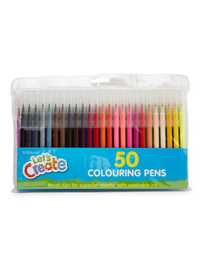 50-Piece Colour Pen Set Multicolour price in UAE | Noon UAE | kanbkam