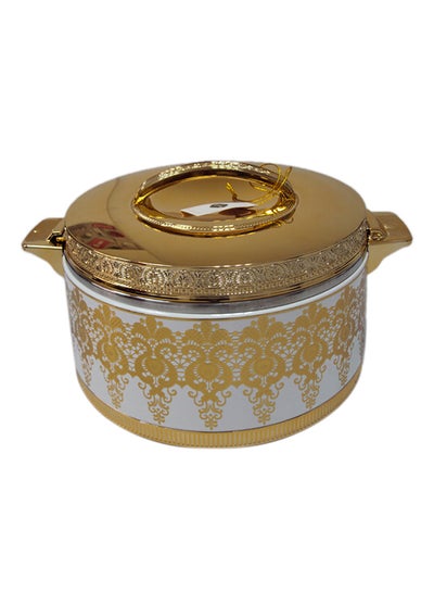 Metal Hot Pot Gold/White 5.5L price in UAE | Noon UAE | kanbkam