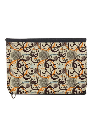 Arabic Letters Bi-Fold Wallet Multicolour price in Saudi Arabia | Noon ...