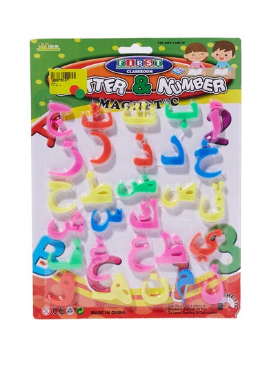 Arabic Letter Magnets Multicolour price in UAE | Noon UAE | kanbkam