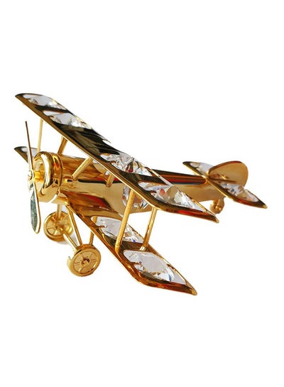 24K Gold Plated Plane Showpiece Gold 3.6inch price in UAE | Noon UAE ...