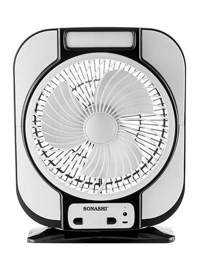 LED Rechargeable Fan 7-Inch SRF-607 White/Black price in UAE | Noon UAE ...