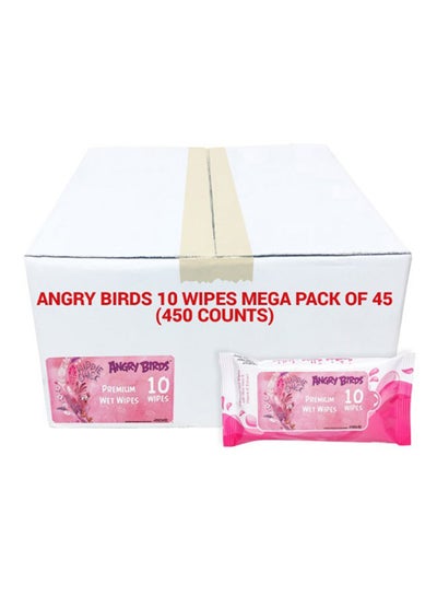 Set of 45 Premium Wet Wipes, Mega Pack, 450 Count price in UAE | Noon ...