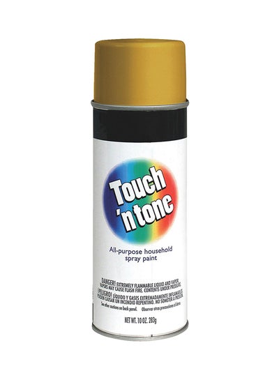 All-Purpose Glossy Spray Paint Metallic Gold 283g price in Saudi Arabia ...
