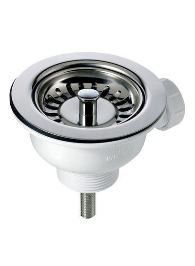 Kitchen Sink Waste Drain White/Silver 30centimeter price in UAE | Noon ...