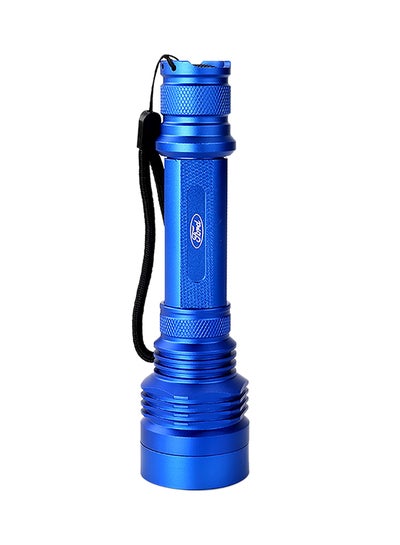 Rechargeable Led Flashlight , 250 Lumens Cree Xpg Blue 4meter price in ...