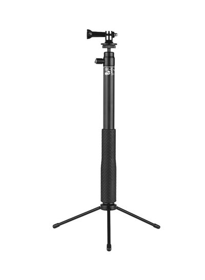 سعر عصا سيلفي مع حامل ثلاثي القوائم بسطح منضدة أسود فى السعودية | نون ...