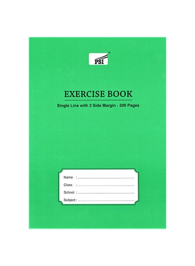 Single Line Exercise Book, 200 Pages Green price in UAE | Noon UAE ...