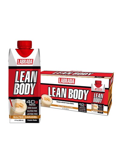 Lean Body Ready To Drink Protein Shake- Salted Caramel - Pack of 12 ...