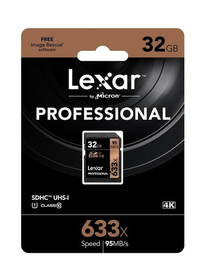 سعر بطاقة SD (633X)‎ احترافية طراز LSD32GCB1EU633 أسود فى مصر | نون مصر | كان بكام