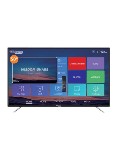 50-Inch FHD Smart LED TV SGLED50AST2 Black/Silver price in UAE | Noon ...