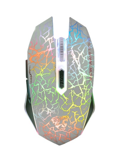 Wireless Optical Gaming Mouse Grey/White/Blue price in UAE | Noon UAE ...