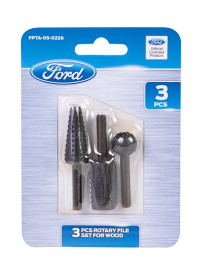 3 Piece Rotary File Set For Wood Black 6millimeter price in UAE | Noon ...