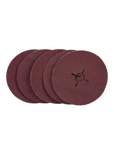 Pack Of 5 Angle Grinder Sand Paper Discs Pink 115mm price in UAE | Noon ...
