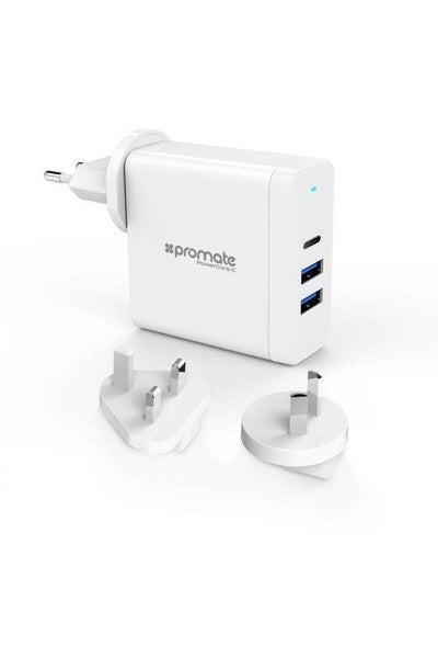 3-USB Port Mobile Phone Charger White price in Saudi Arabia | Noon ...