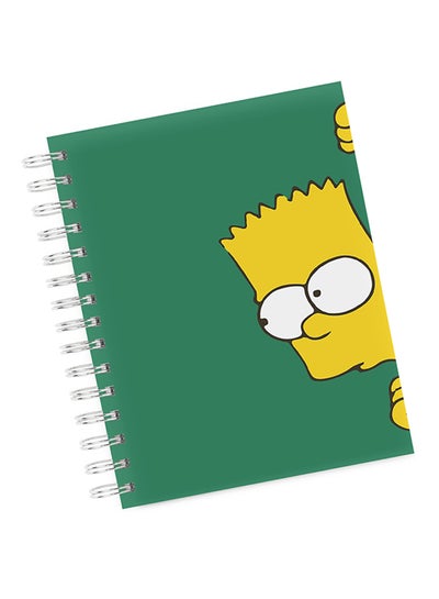 A4 The simpsons Notebook Green price in UAE | Noon UAE | kanbkam