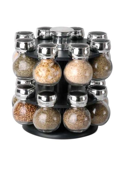 16-Piece Jars Spice Rack Set price in UAE | Noon UAE | kanbkam