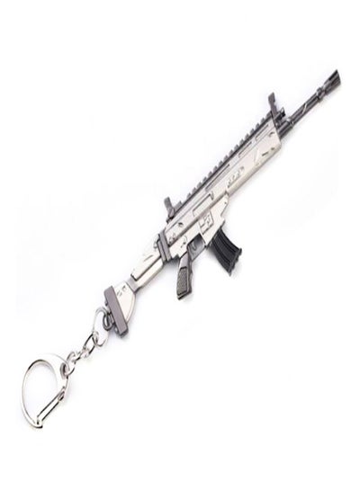 Fortnite M4 Rifle Model Keychain Silver/Black price in UAE | Noon UAE ...