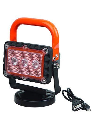 Rechargeable LED Site Lamp With Magnetic Base Black/Clear price in UAE ...
