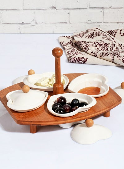 9 Piece Breakfast Set White price in Saudi Arabia | Noon Saudi Arabia ...