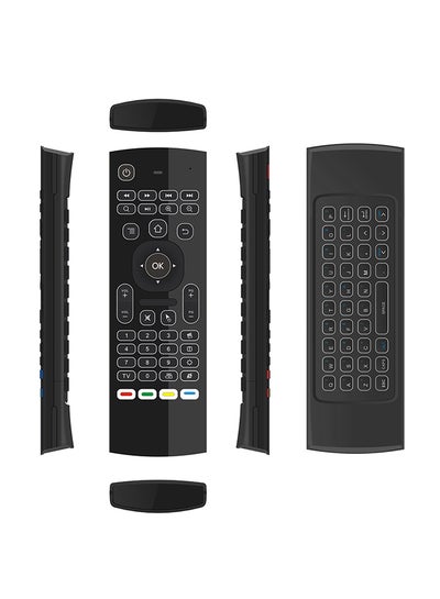 Wireless Keyboard Remote Control For Smart TV Black price in Saudi ...
