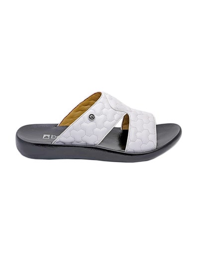Traditional Arabic Sandals White/Black price in UAE | Noon UAE | kanbkam
