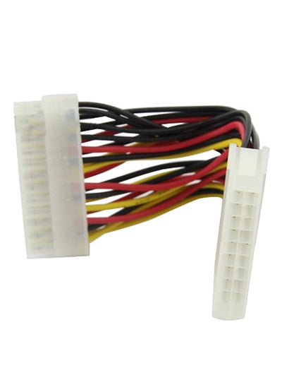 20 Pin Male To 24 Pin Female Atx Power Cable Black price in Saudi ...