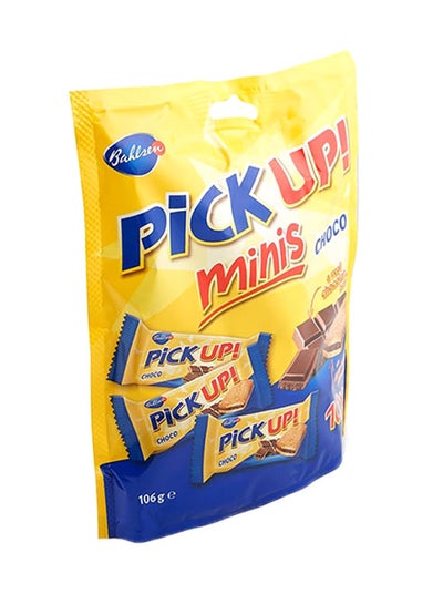 Pick Up Minis Choco Filling Sandwich Biscuit, 10-Piece 106g price in ...