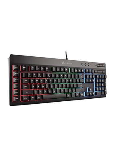 K55 RGB Gaming Keyboard With LED Backlit Keys Black price in UAE | Noon ...