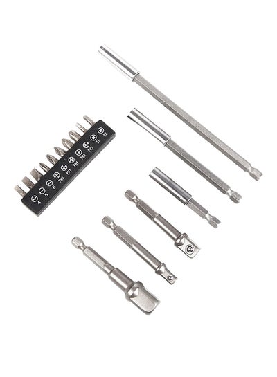 16-Piece Adapter And Bit Set Silver price in Saudi Arabia | Noon Saudi ...