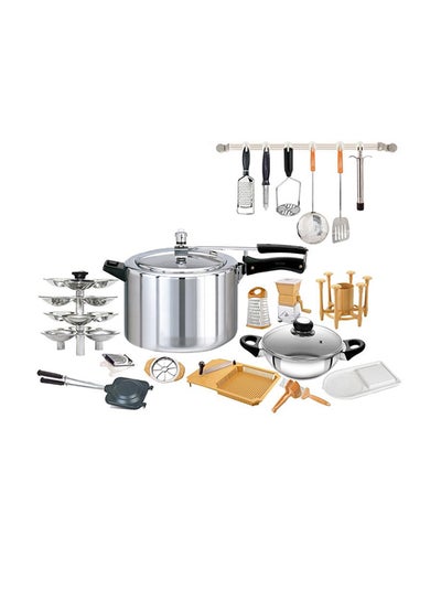 18-Piece Complete Cookware Set Multicolour 3L price in UAE | Noon UAE ...