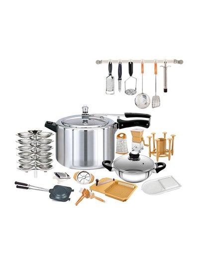 18-Piece Complete Cookware Set Multicolour price in UAE | Noon UAE ...