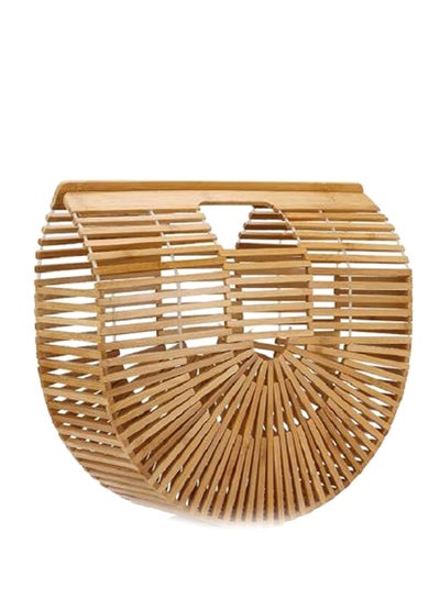 Half Moon Bamboo Weaving Bag price in UAE | Noon UAE | kanbkam