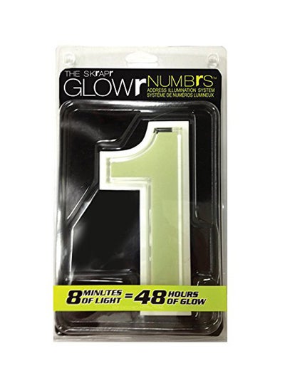 Glowr Address Illumination System Number 1 Green 1x6x10inch price in ...