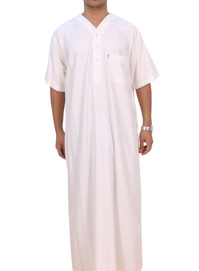 Traditional Thobe White price in Saudi Arabia | Noon Saudi Arabia | kanbkam