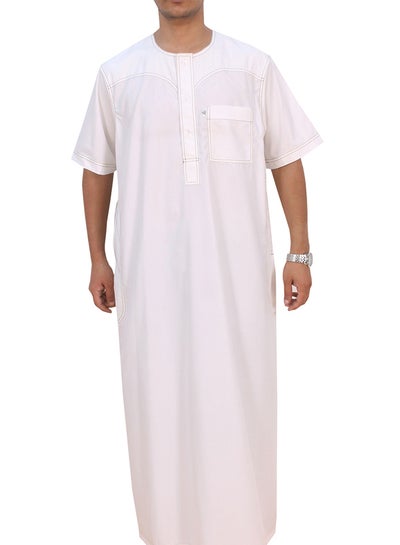 Traditional Thobe White price in Saudi Arabia | Noon Saudi Arabia | kanbkam