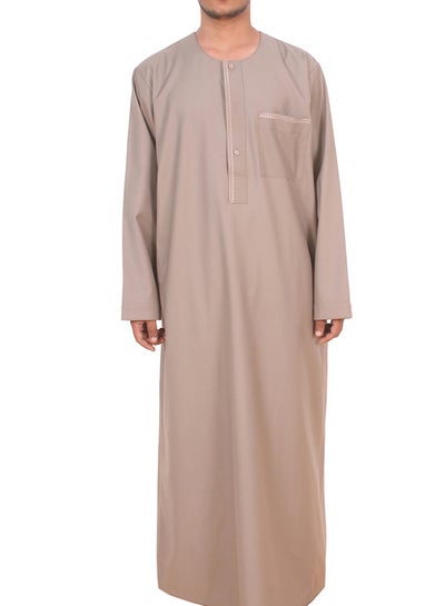 Traditional Thobe Grey price in Saudi Arabia | Noon Saudi Arabia | kanbkam