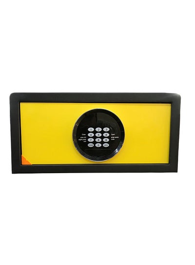 Electronic Safe Box Black/Yellow price in UAE | Noon UAE | kanbkam