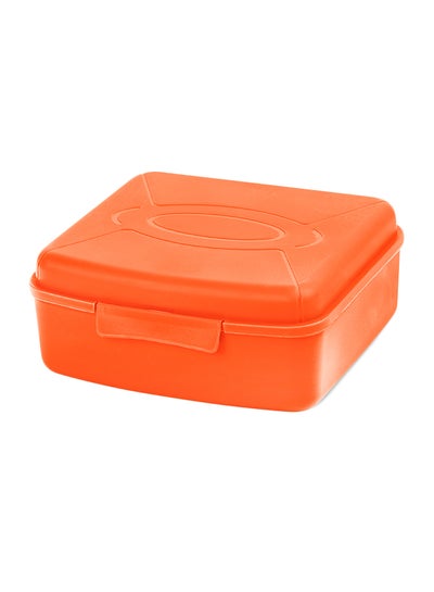 Square Lunch Box Classic Orange 1.4Liters price in Egypt | Noon Egypt ...