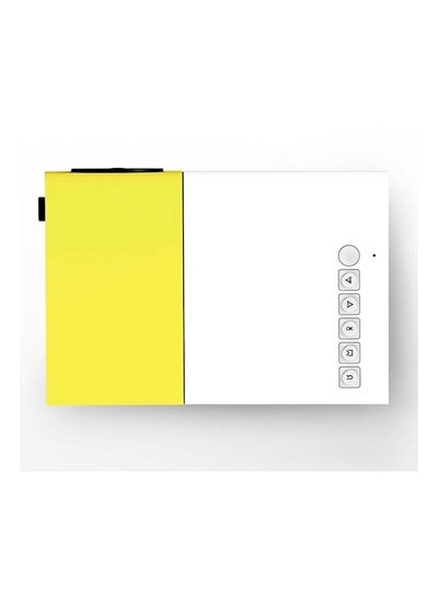 Portable Mini Projector YG300 White/Yellow/Black price in UAE | Noon ...